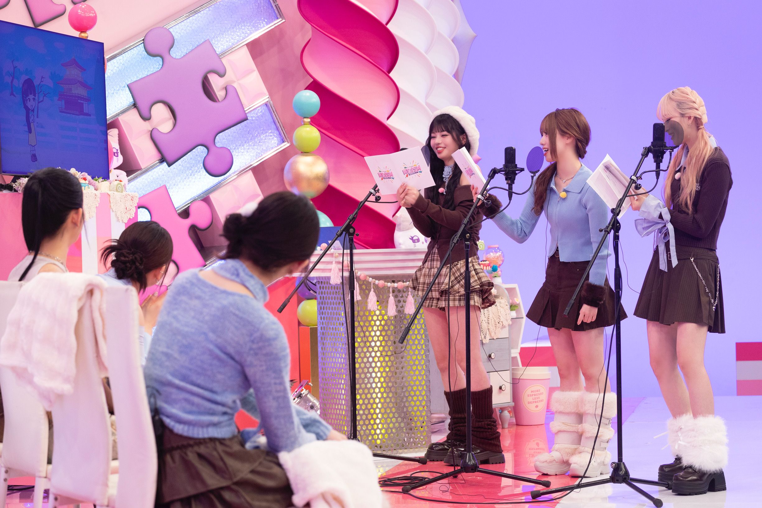 ME:I、冠バラエティーの公開収録で大盛り上がり「幸せな時間でした」＜ME:ISM＞