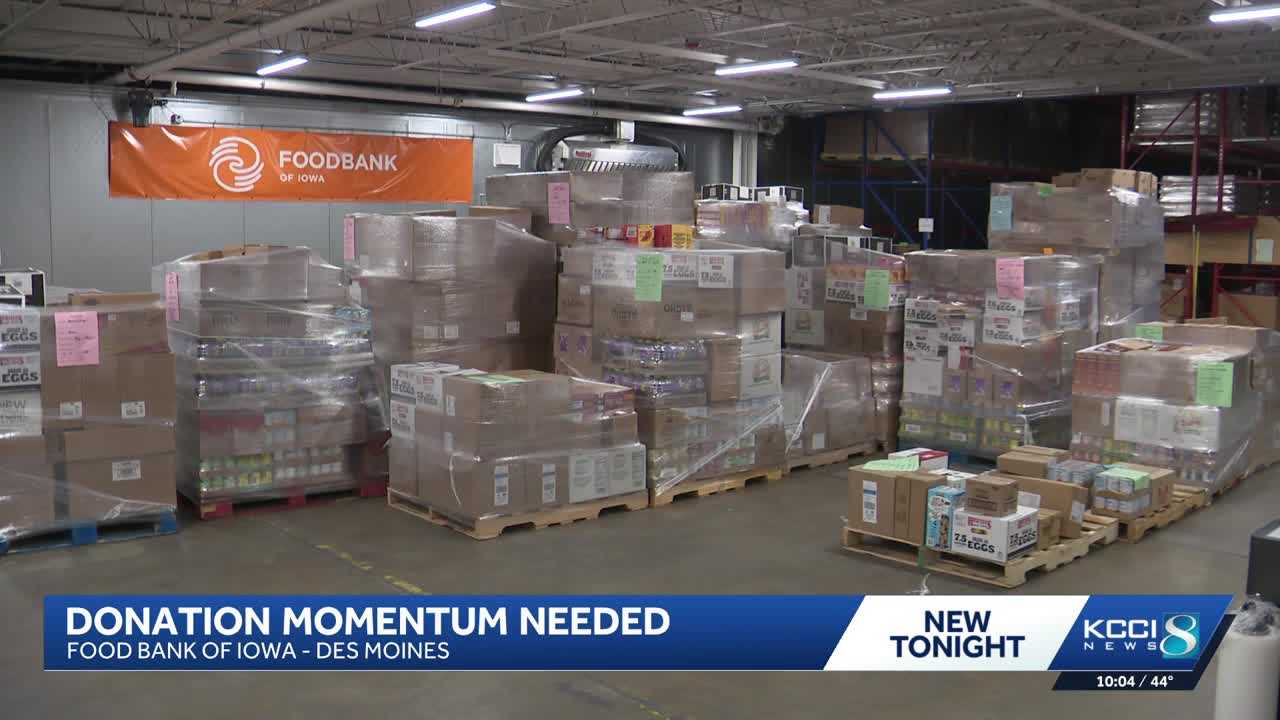 After tough year, Food Bank of Iowa looks ahead with uncertainty