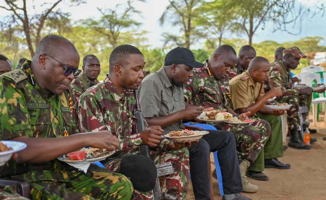 Baringo: Kipchumba Murkomen spends Christmas with KDF frontline ...