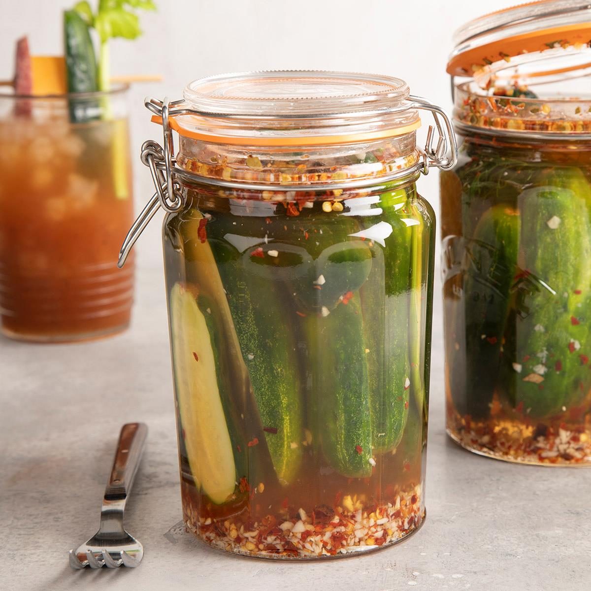 Spicy pickles