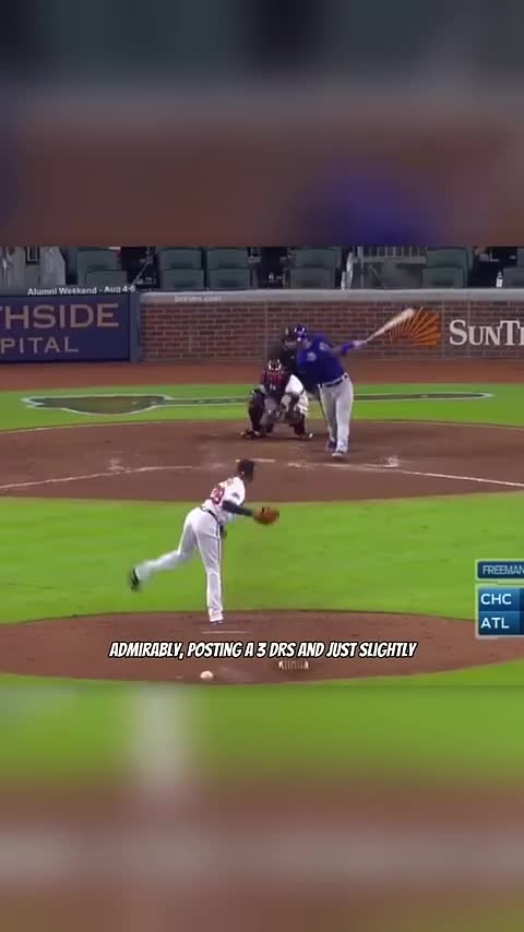 The month that Freddie Freeman played third base