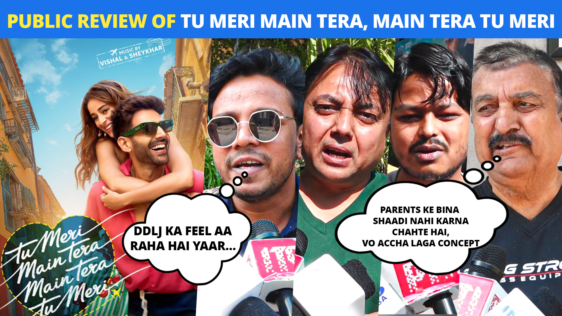 Kartik Aaryan–Ananya Panday film public review: Is 'Tu Meri Main Tera ...