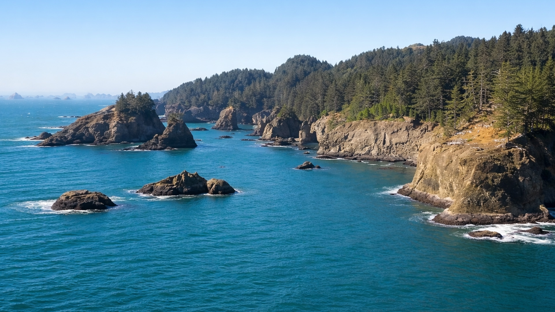 Verborgen baaien langs de kust van Oregon