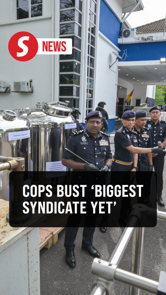 Over RM1bil worth of drugs seized in Klang Valley