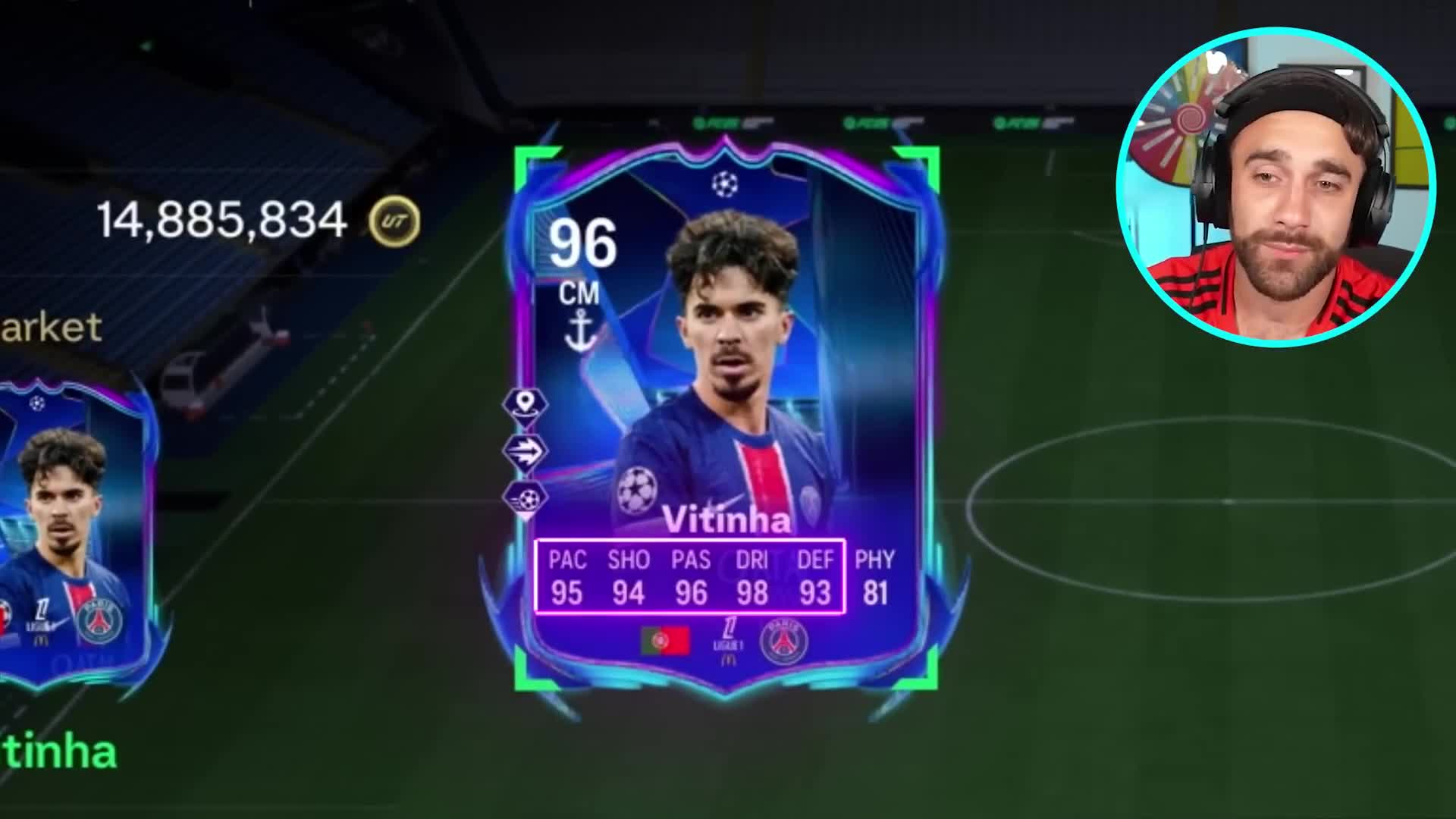 1 goal = 1 trading card pack