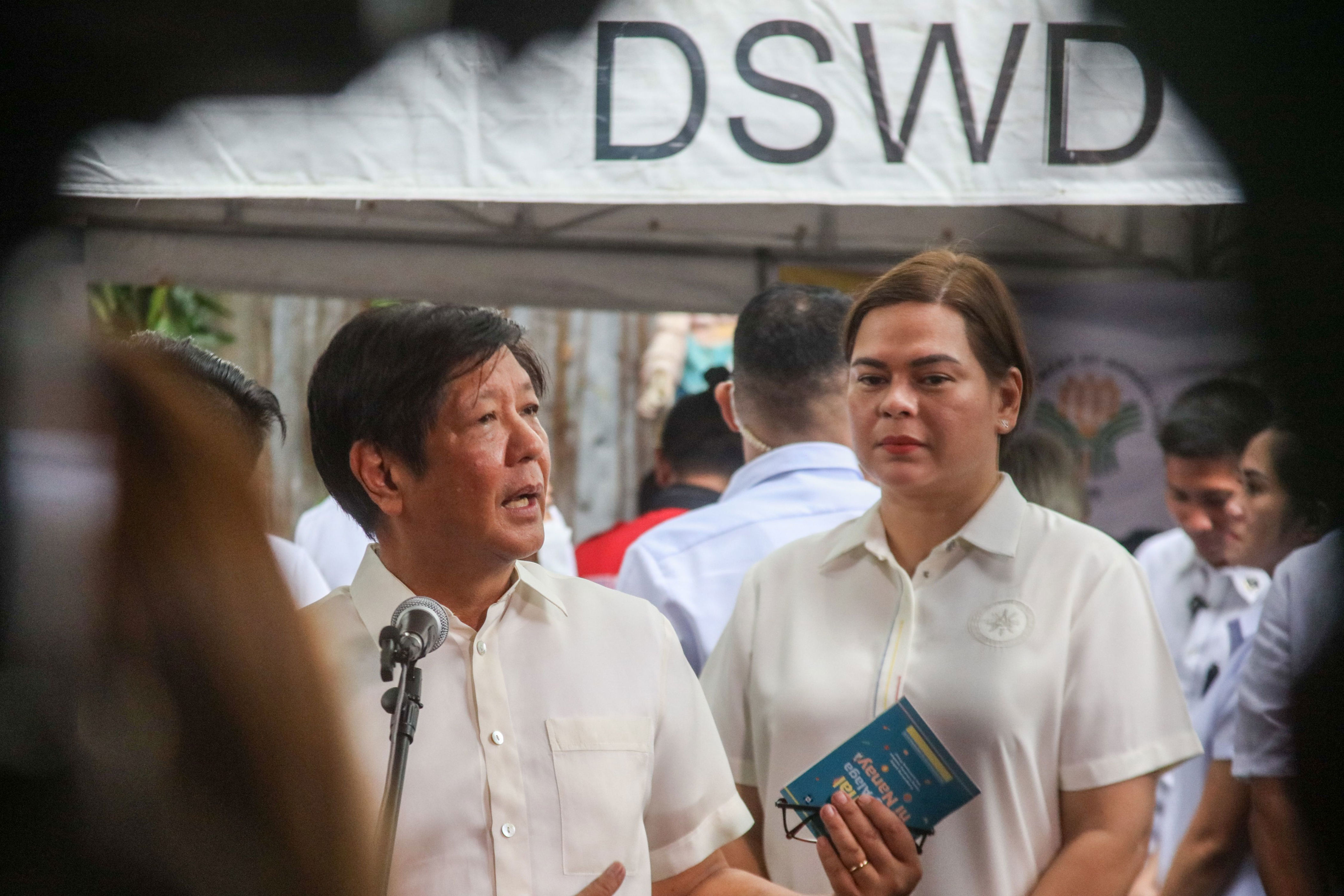 Marcos' trust rating dips; Sara Duterte's score up in new SWS survey