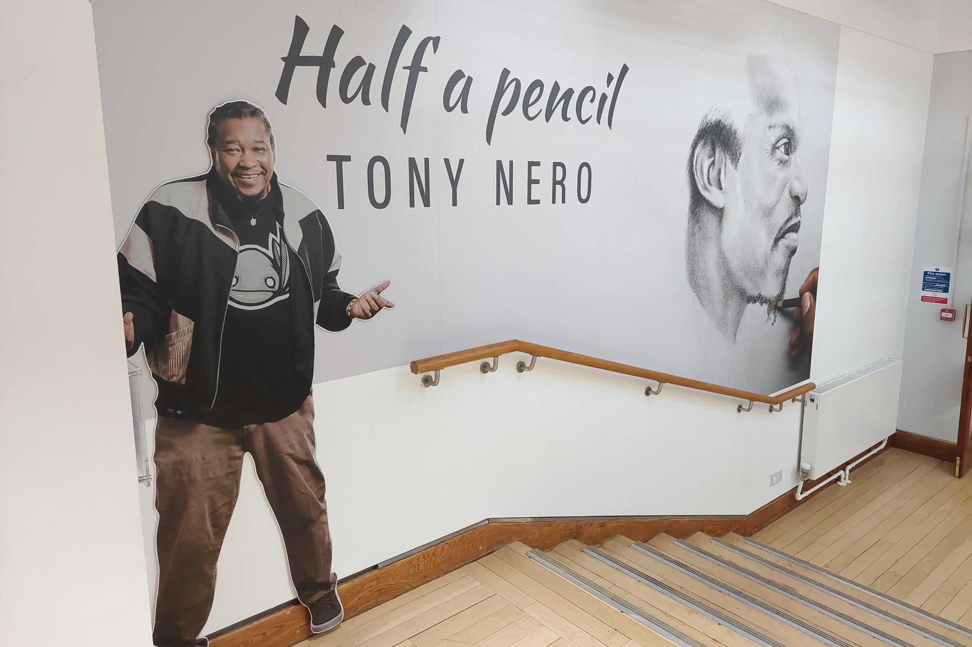 Tony Nero: Half a pencil... and a whole lot of talent