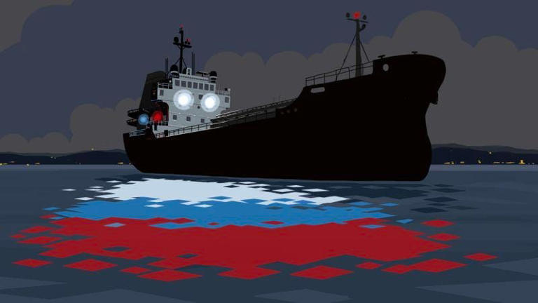 As novas táticas descaradas de Putin: frota fantasma da Rússia está a ...