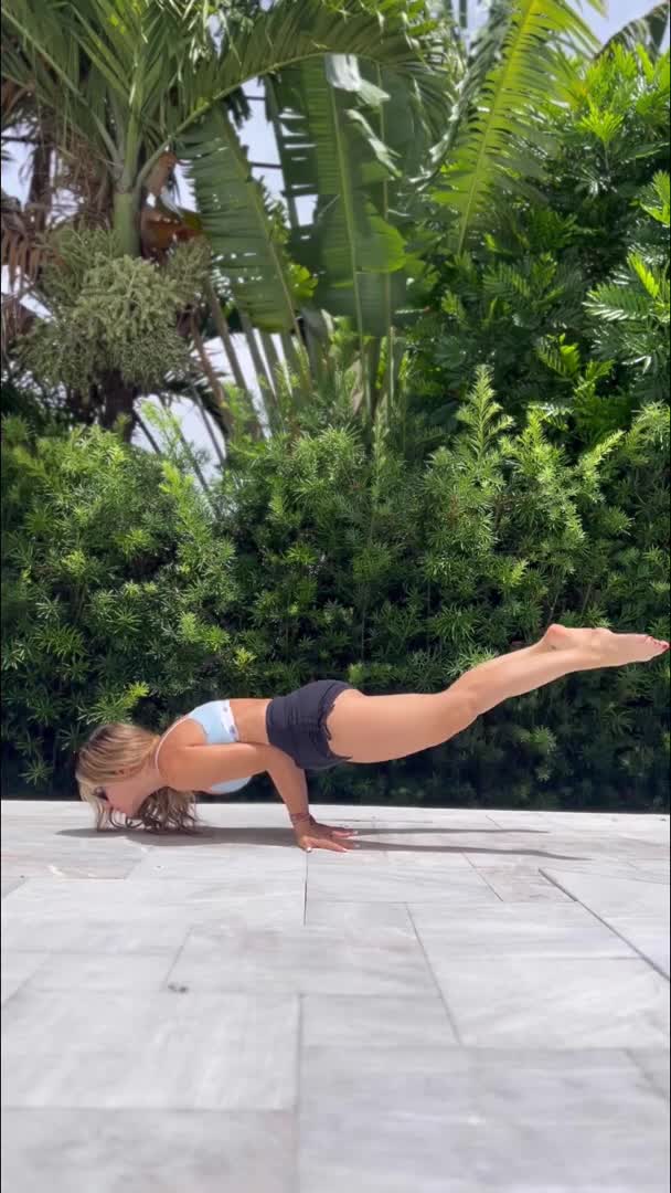 How to peacock yoga pose for all ages and body types #shorts