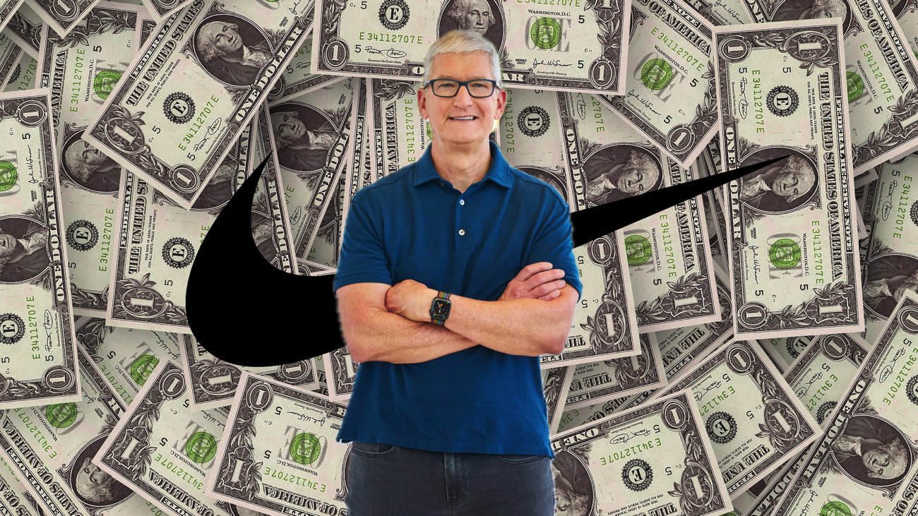 C’est Noël : Tim Cook s’offre pour 3 millions de dollars d’actions Nike