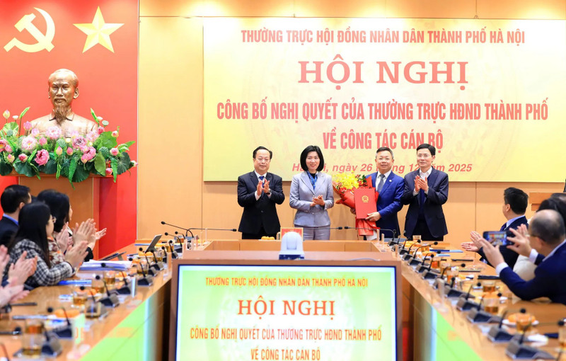 Hà Nội: Công bố nghị quyết về công tác cán bộ