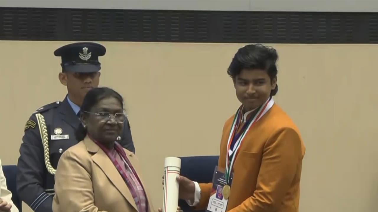 Teen prodigy Vaibhav Suryavanshi receives Pradhan Mantri Bal Puraskar