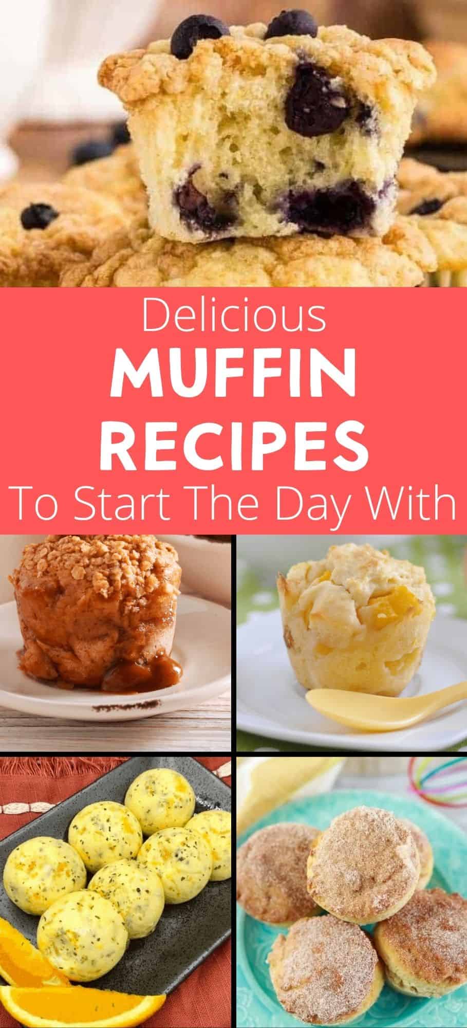 Muffin recipes to start the day with