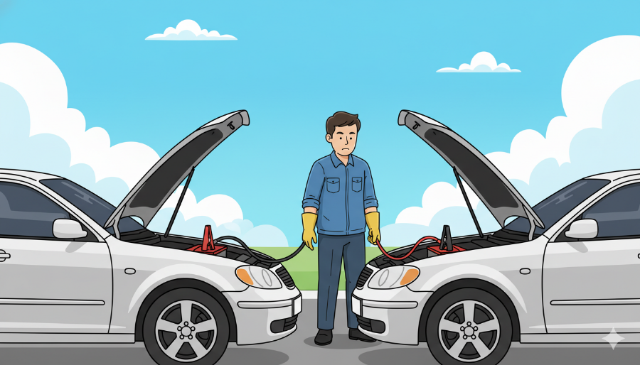 Dead battery? Here’s how to safely jump-start your car without frying it