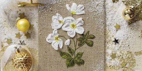 L'atelier créatif du 26 décembre 2025 : 3 techniques de broderie au ruban