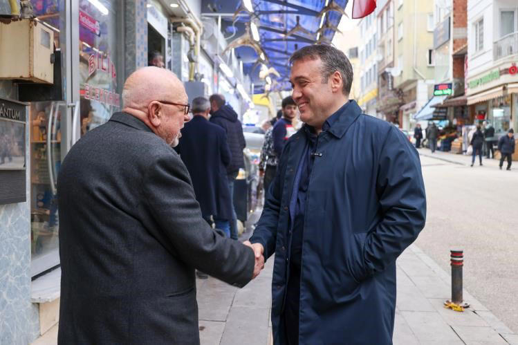 Bilecik esnafından Vali Sözer’e ilgi