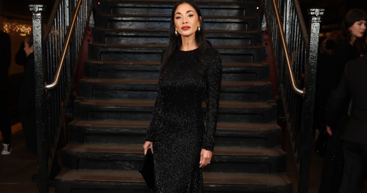 Nicole Scherzinger looks dreamy in Zuhair Murad gown with bold neckline