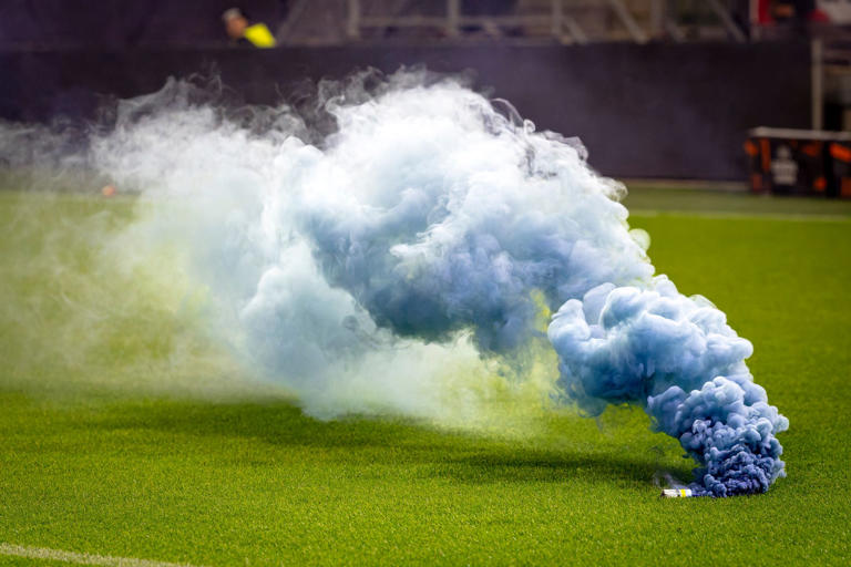 Scottish football: Police launch investigation after pyros thrown onto ...
