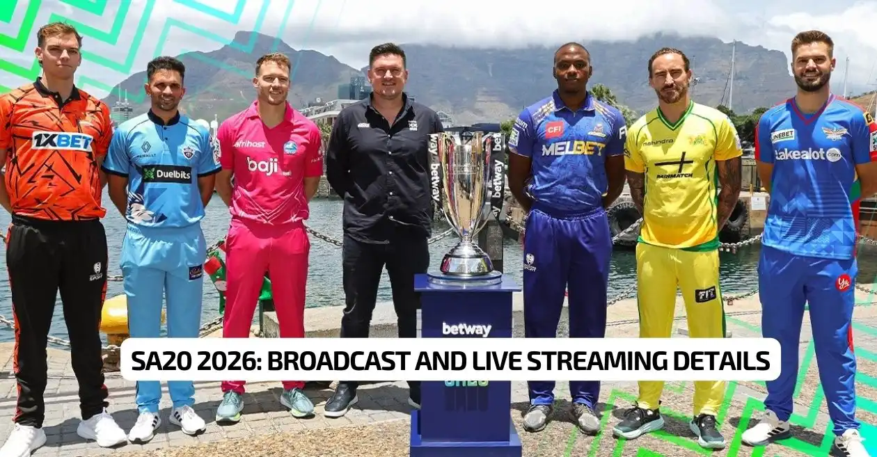 SA20 2026: TV channels, live streaming details – When and where to ...