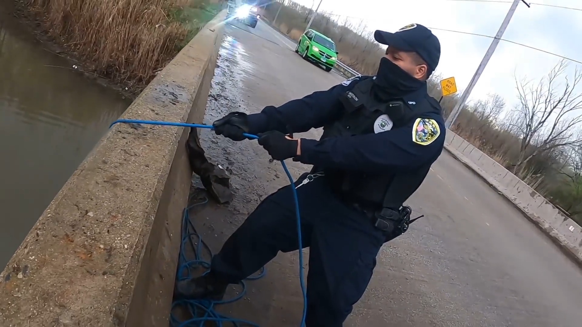 We found treasure, the cop found a new hobby and a reason to file a report