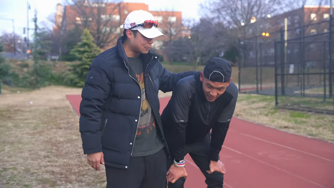 The risky experiment combining heavy food and a sub-six-minute mile attempt