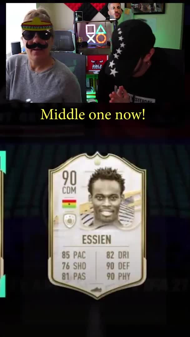 Mom guessed my icon player pick wrong.