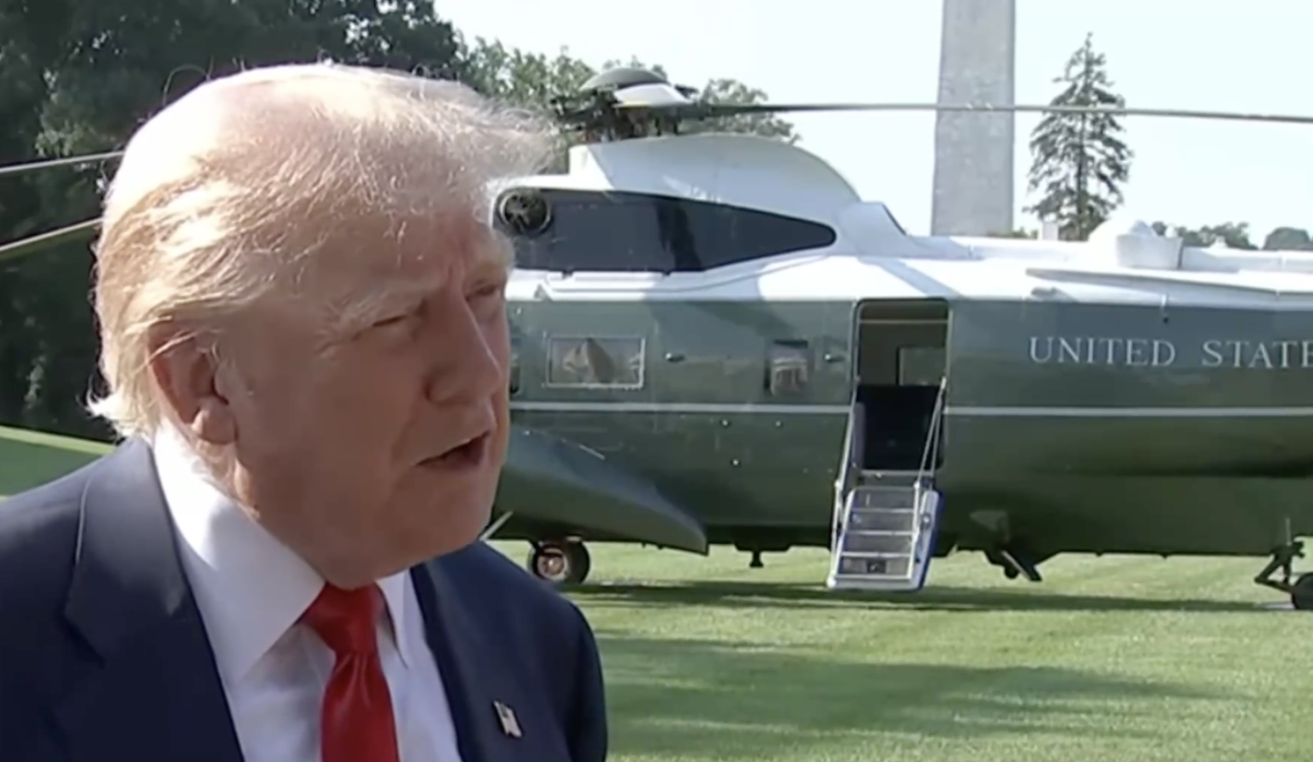 'People should really focus on how well the country is doing': Trump ...