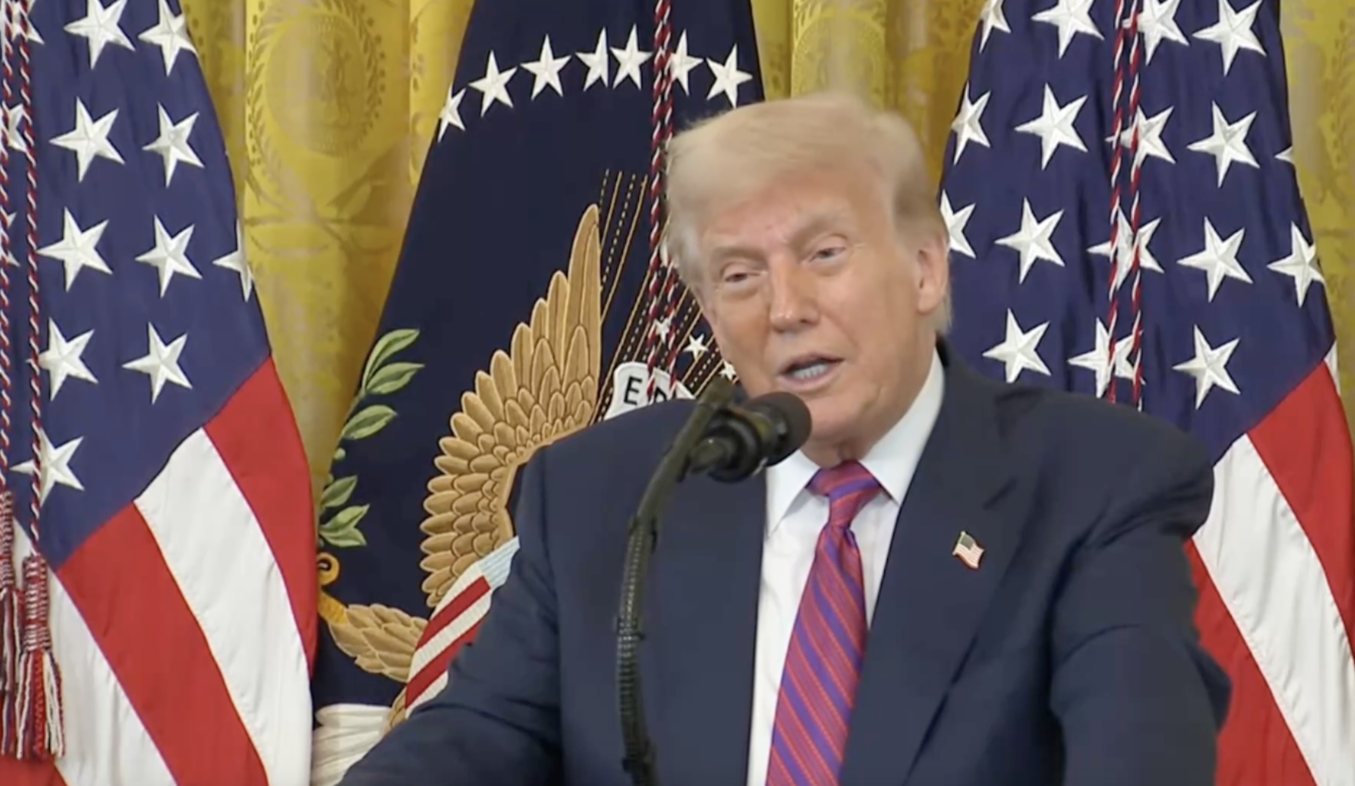 'I don't even believe that': Trump discredits his own administration's ...