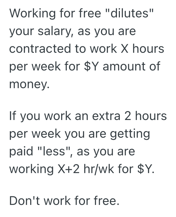 Employee is 5 minutes late after their lunch break, but when a coworker ...