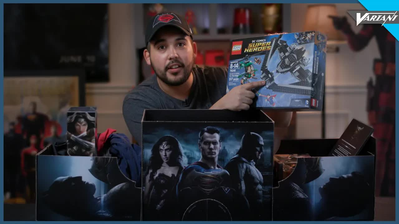 Batman v Superman hero pack unboxing