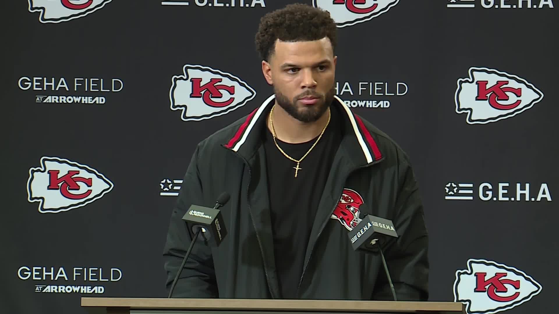 Chiefs QB Chris Oladokun: 'Hopefully, it's not (Travis Kelce's) last ...
