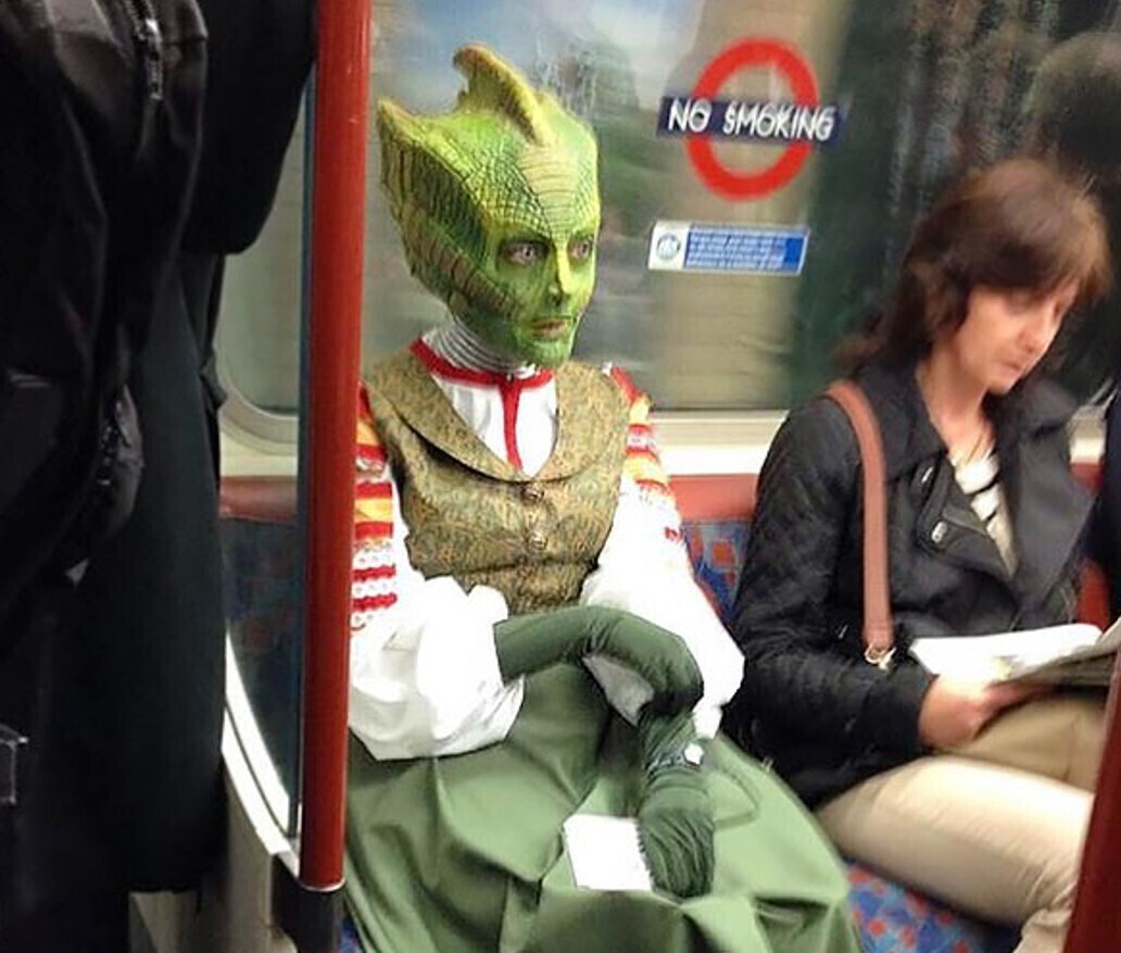Notable photos from a recent trip on the subway