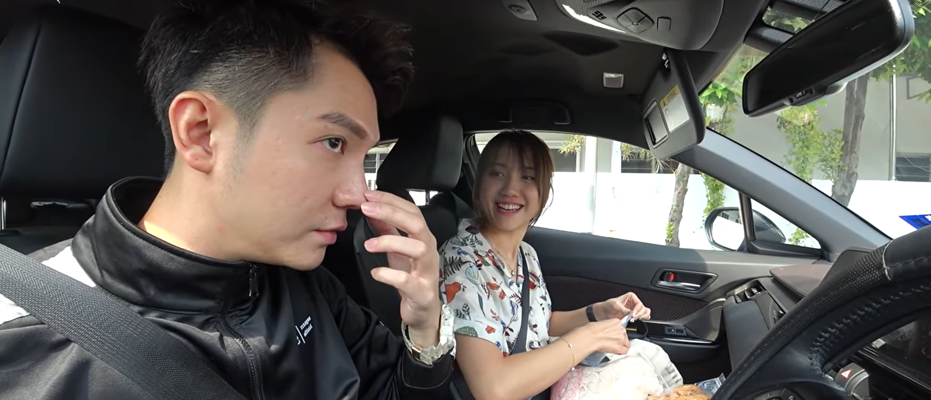 I tricked Gladish into going out for wonton noodles to celebrate her ...