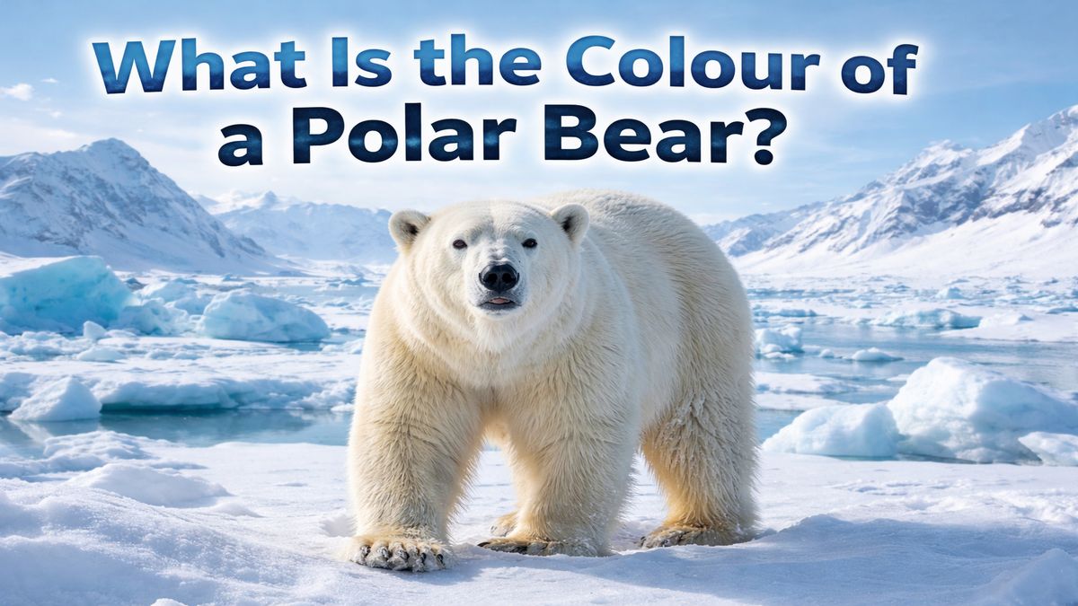 What is the colour of a polar bear?