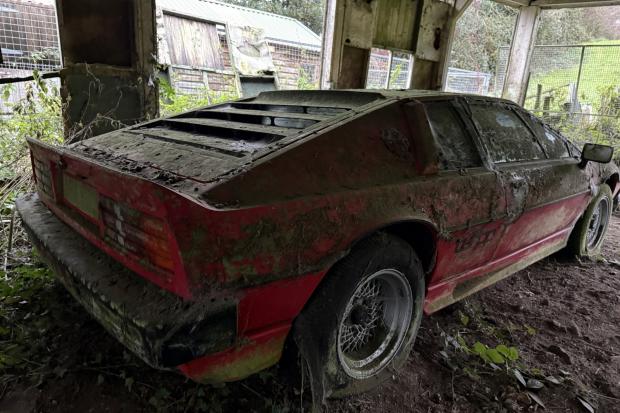 1980s Lotus sent to auction as 'slime' and green moss grow after 30 ...