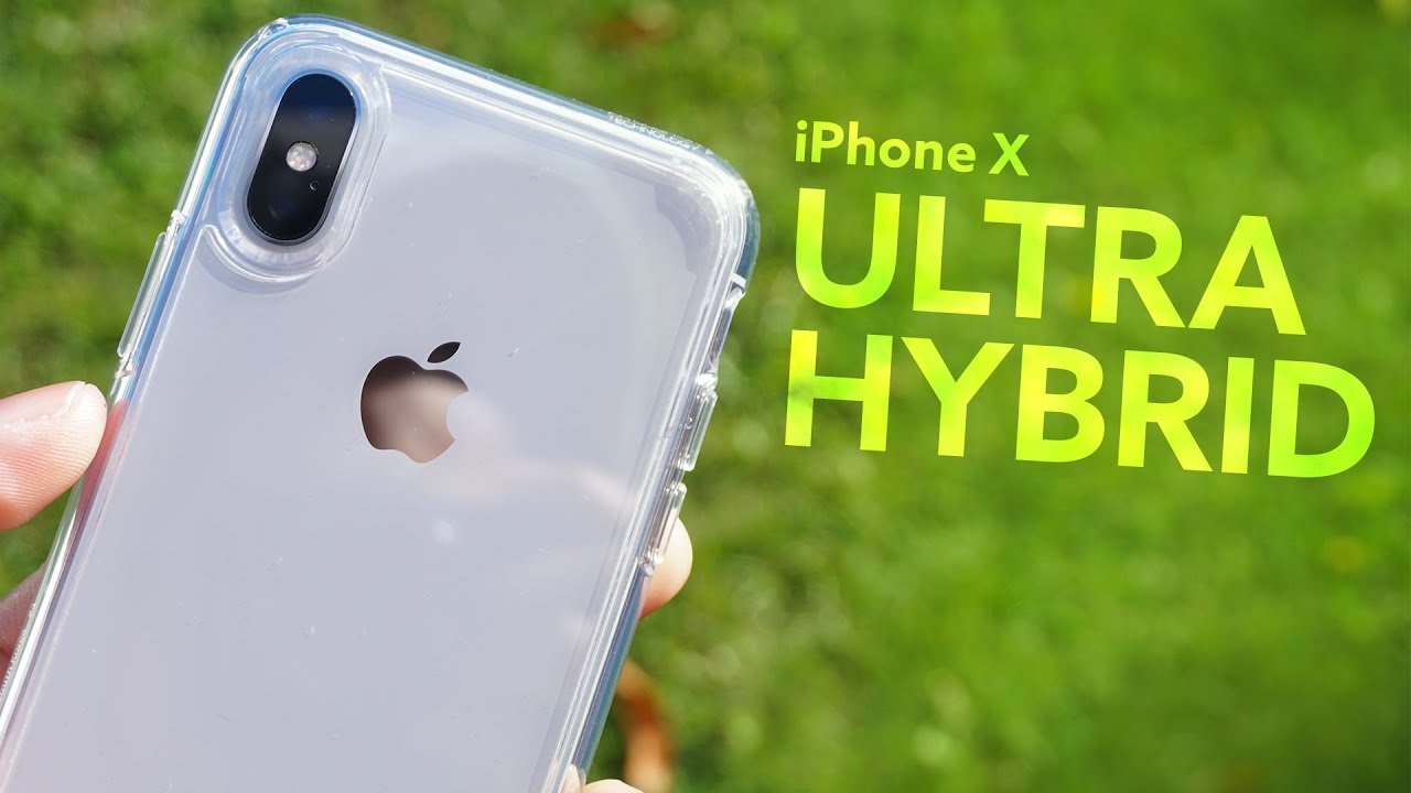 iPhone X Spigen Ultra Hybrid case review - Crystal clear