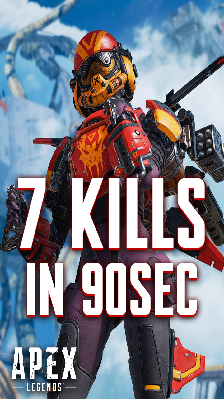 Valkyrie goes crazy: 7 eliminations in 90 seconds Apex Legends