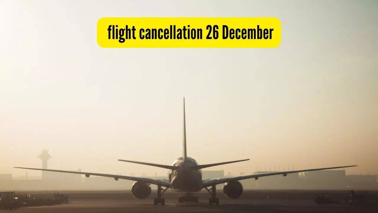 IndiGo flights cancellation 26 December: Winter fog grounds several ...