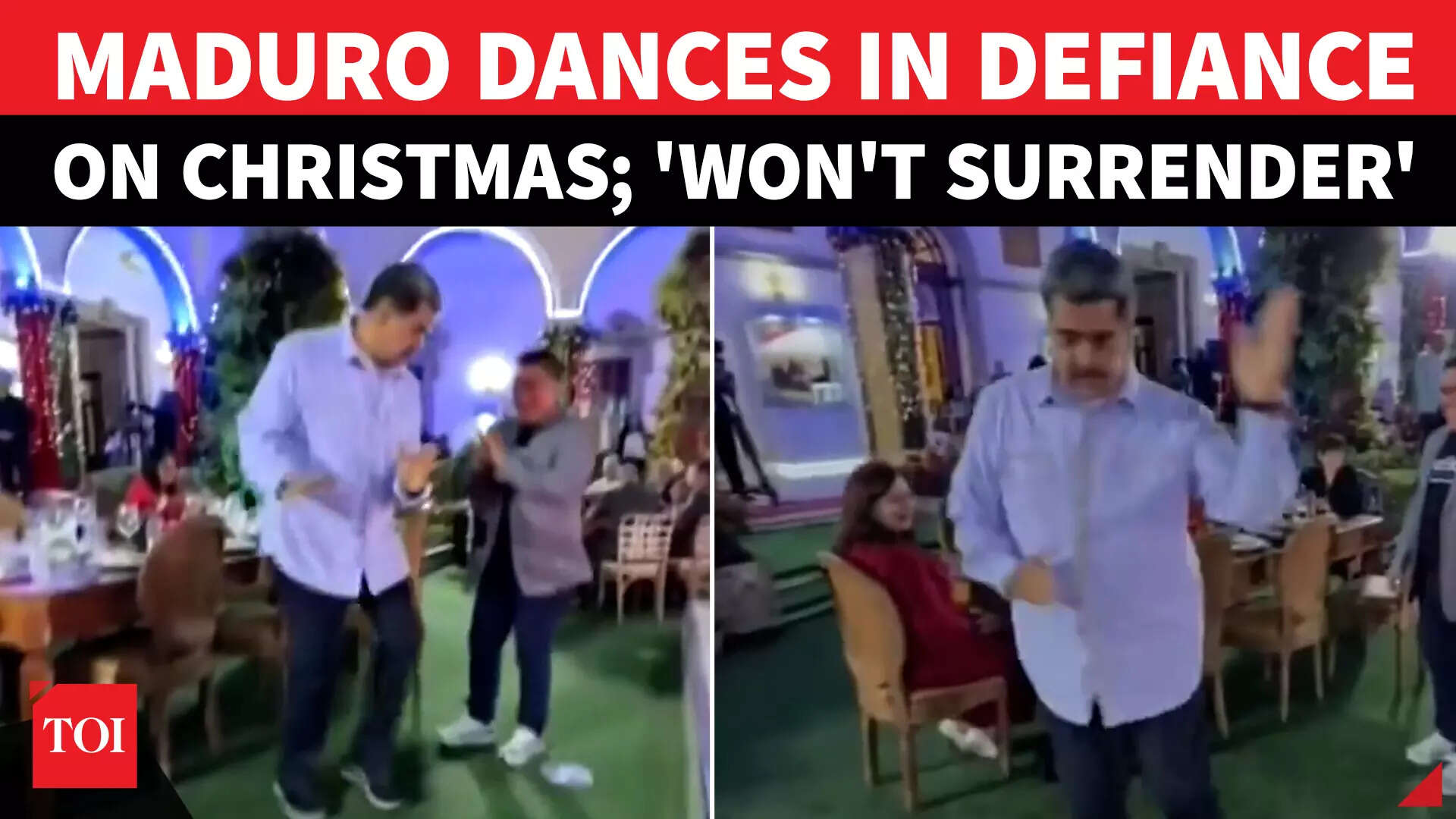Maduro drops shocking new Christmas message to Trump on Venezuela siege ...