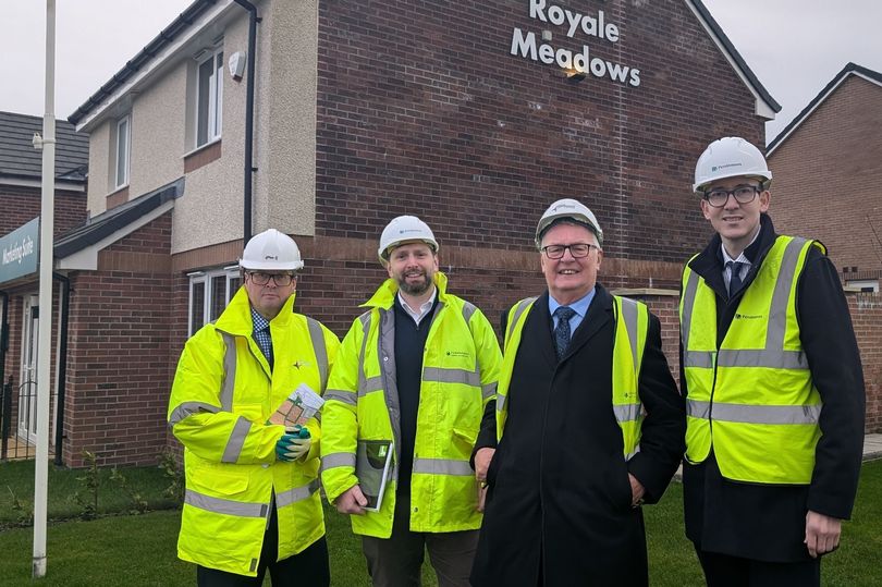 North Lanarkshire Council leader Jim Logue and chief executive Des ...
