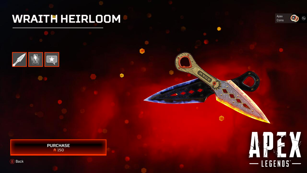 New Wraith heirloom arrives plus a massive collection event discount