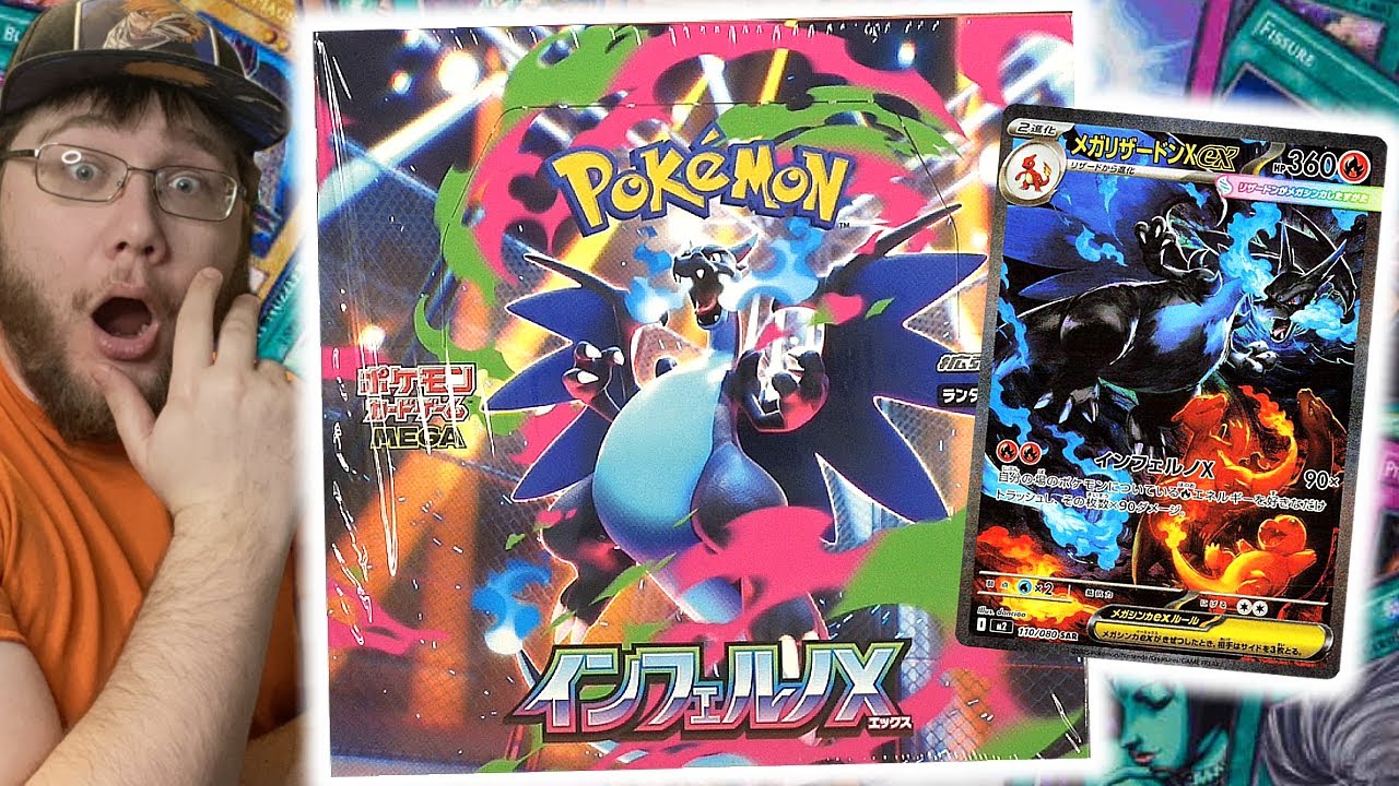 I need Charizard! Pokémon Inferno X (Phantasmal Flames) box opening