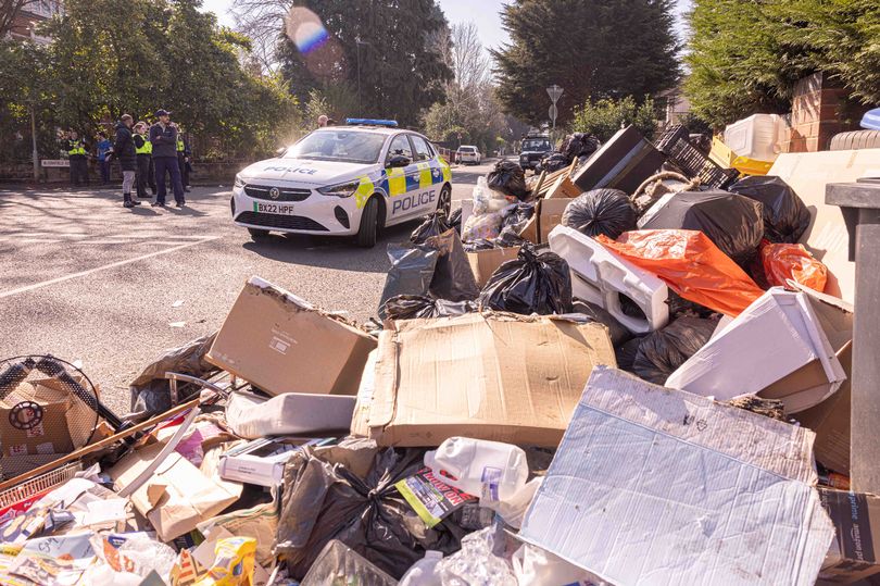 Chaos, queues and a JCB - what happened when council lorries tackled ...