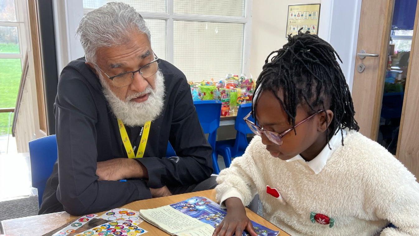 Volunteers boost children's enjoyment of reading