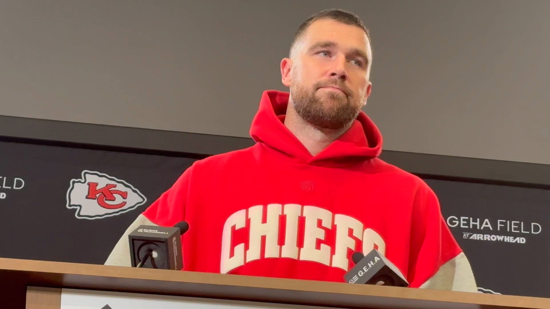 Kansas City Chiefs TE Travis Kelce on playing without Mahomes, 6-10 and ...