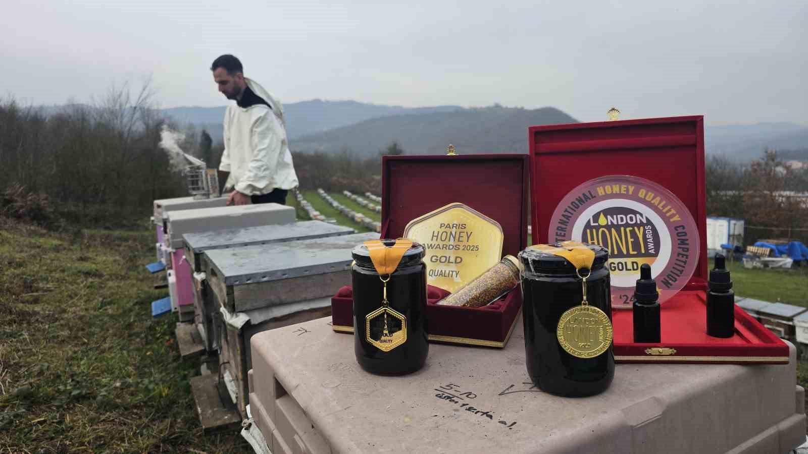 Dededen gelen arıcılığı profesyonelleştirdi, ürettiği bal dünyada ...