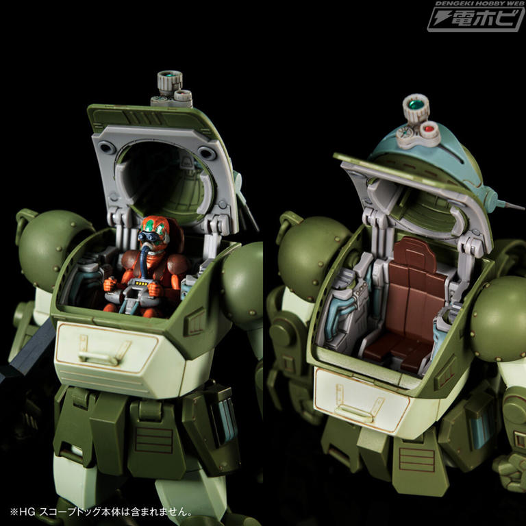 数々の印象的なシーンを再現!『ボトムズ』プラモデル「HG スコープドッグ」などをさらに楽しむための拡張パーツセットが再登場!