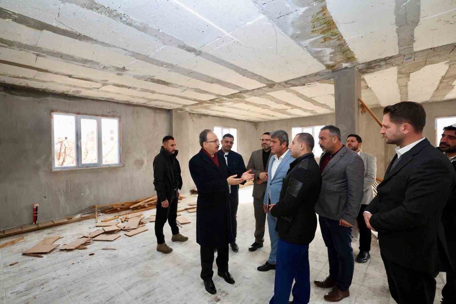 Vali Kızılkaya: "Siirt’in her noktasında hizmetler sürecek"