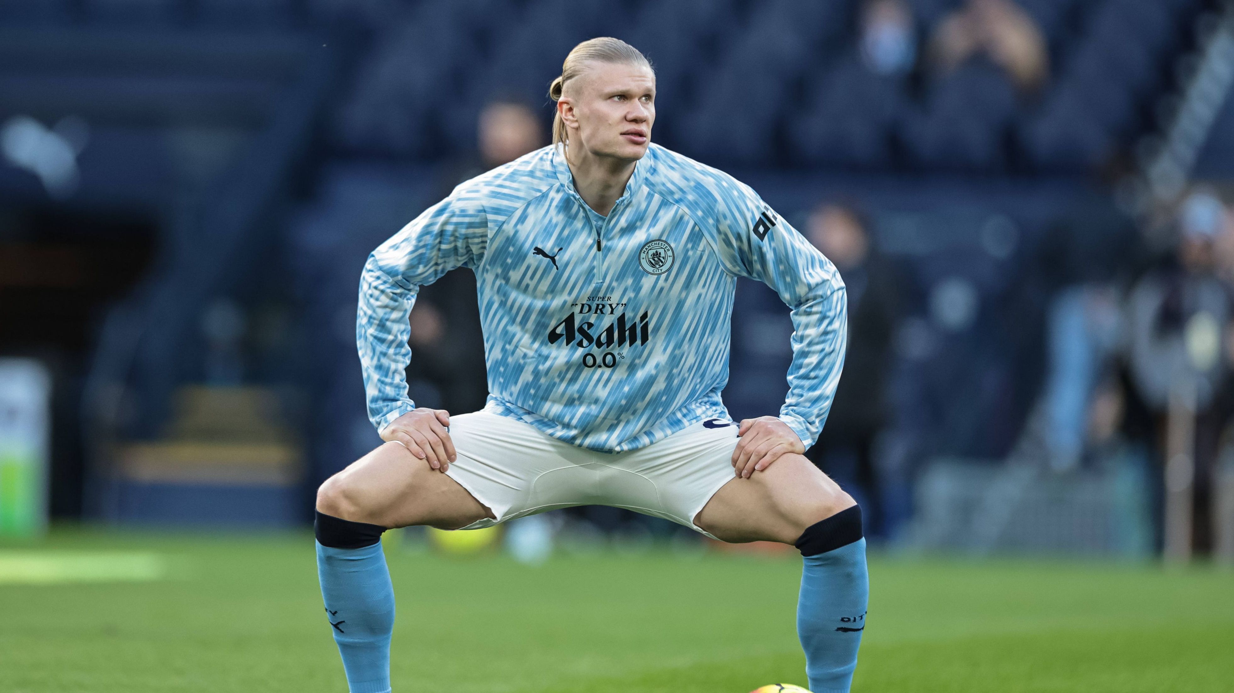 Post von der Waage: Haaland kontert Guardiola nach Gewichtskontrolle