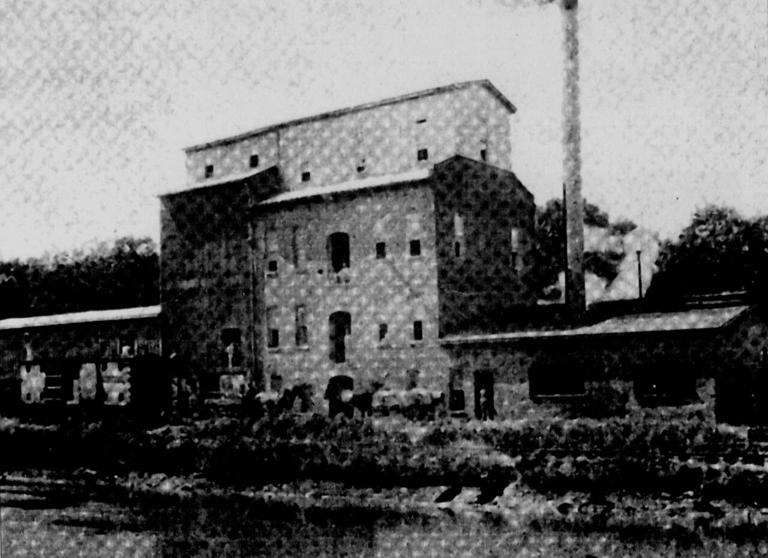 Edwardsville's famous mill produced two different flours in 1889